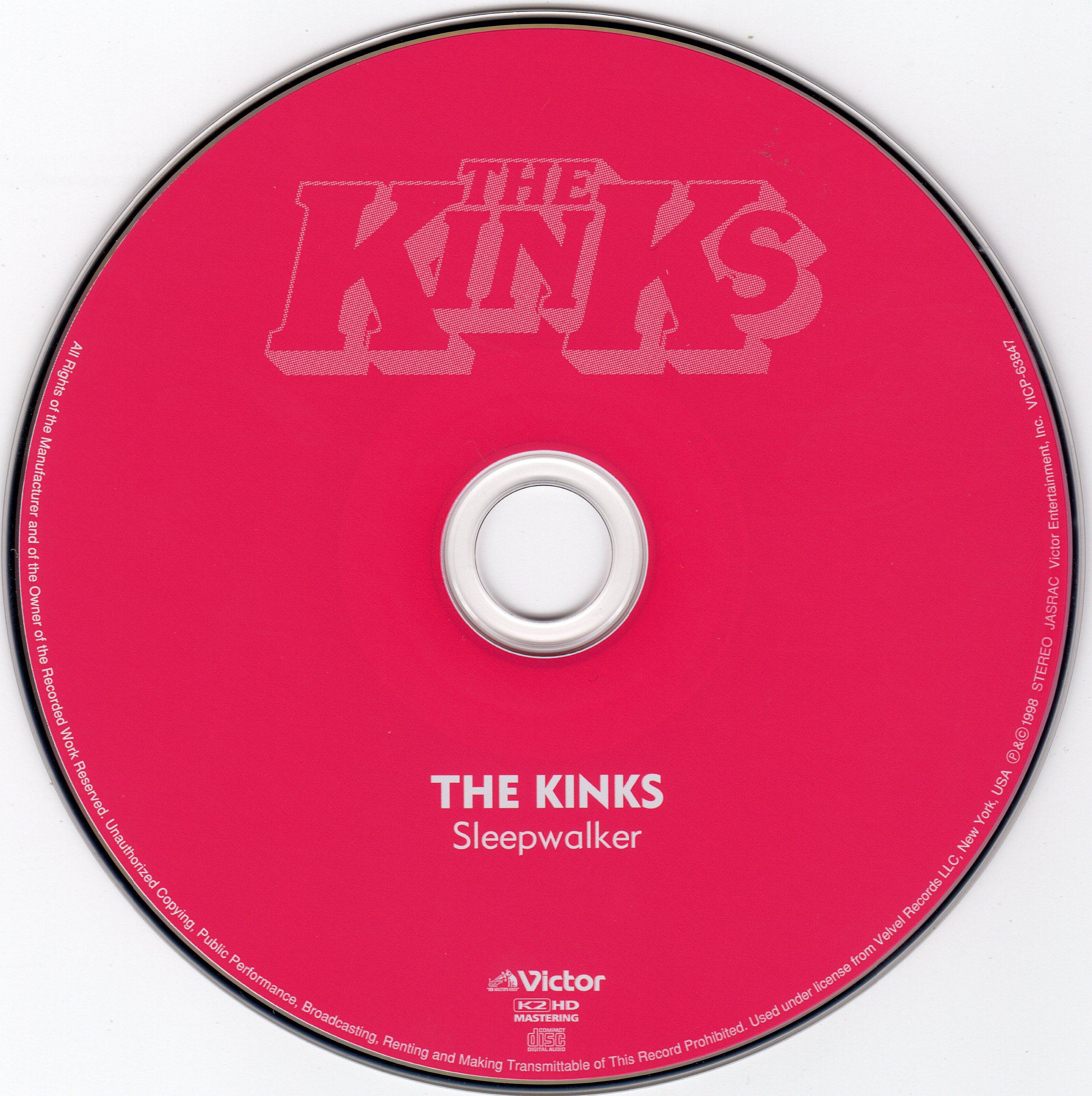 The Kinks Sleepwalker : CD JPN | CD Covers | Cover Century | Over 1.000 ...